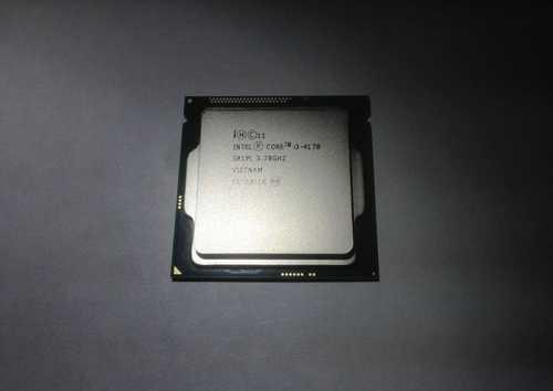Процессор intel Core i3 4170, LGA 1150 + Кулер
