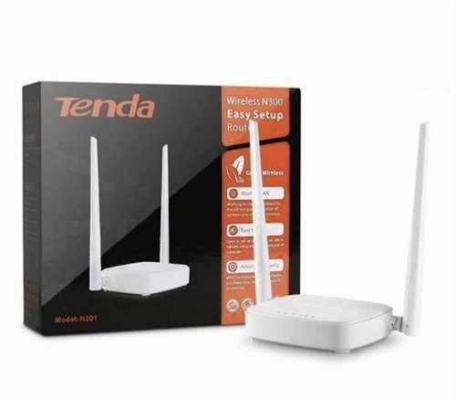 Tenda N301 wifi маршрутизатор 300 мбит/с