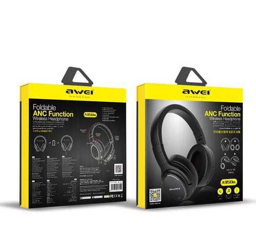 Bluetooth-наушники "awei" A950BL / Black