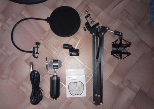 Микрофон BM-800 в набор. Б/у