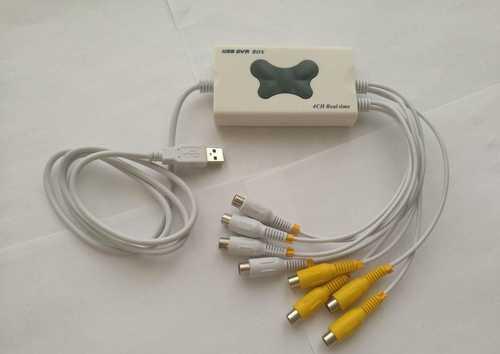USB-видеозахват на 4 калана