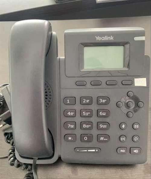 Телефон VoIP Yealink SIP-T19 SIP черный