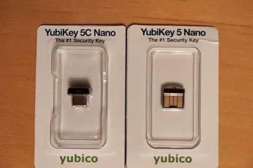 Ключ защиты YubiKey 5/5C Nano