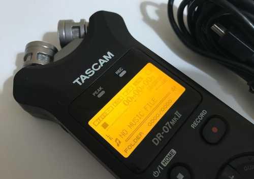 Рекордер Tascam DR-07 Mk II