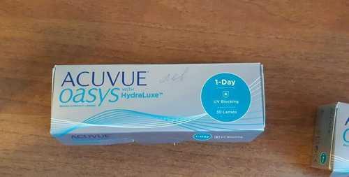 Контактные линзы 1-DAY Acuvue Oasys