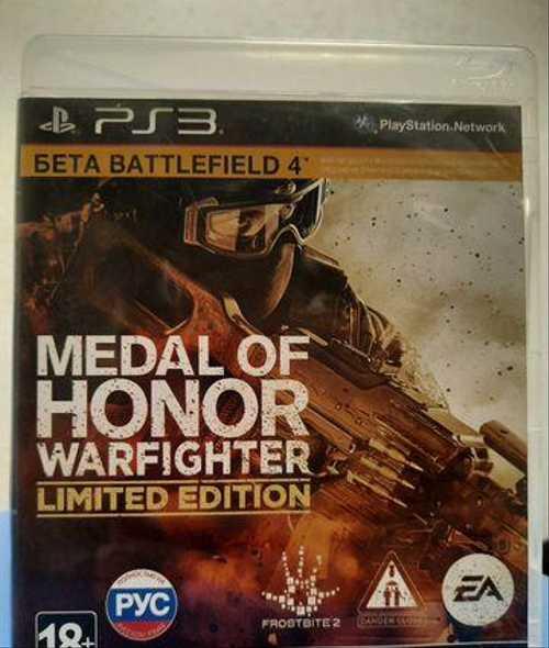 Medal of Honor Warfighter Limited Edition для PS3