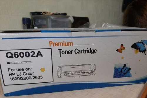 Картридж Q6002A Premium Toner Cartridge