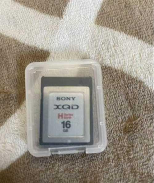 Карта памяти Sony XQD 16GB