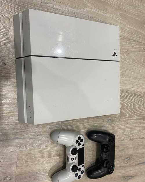 PS4 white (белая), fat