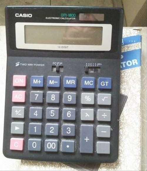 Калькулятор бухгалтерский Casio, торг