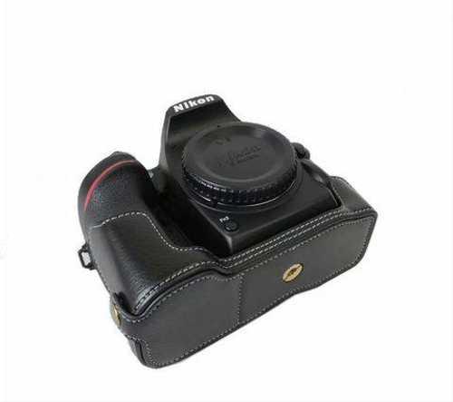 Чехол из натуральной кожи на nikon D3100/D3200/D33