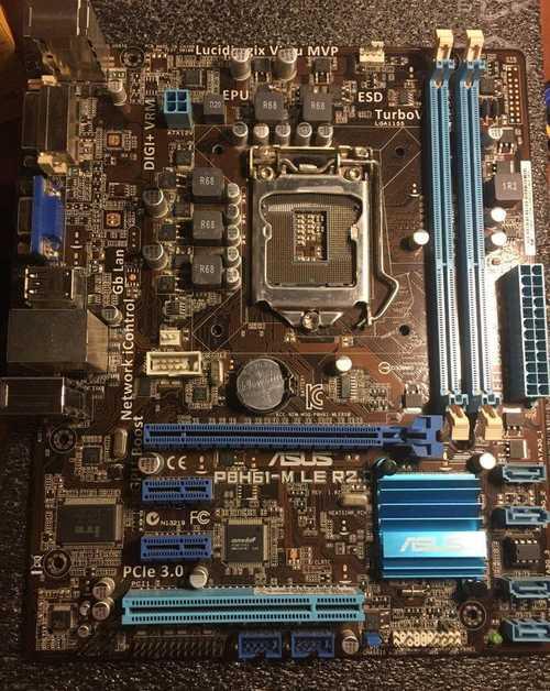 Asus p8h61 m le 2.0. ASUS p8h61-m le.