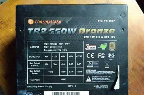 Thermaltake tr2 550w схема