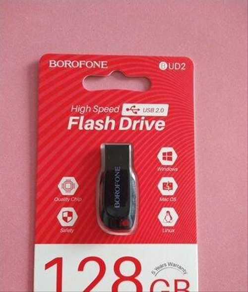 Новая не вскрыта USB Флеш-накопитель borofone UD2