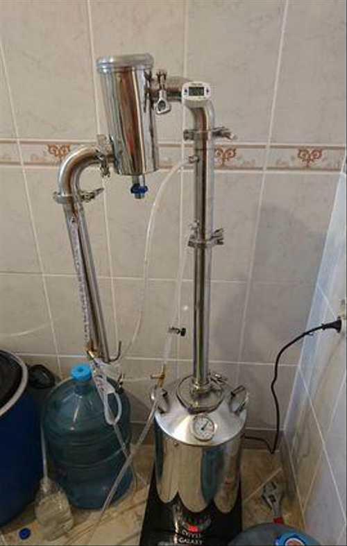 Дистиллятор колонного типа "Лидер" с Джин корзиной