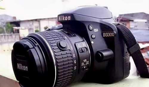 Продам фотоаппарат Nikon d3300 Kit 18-55vr ll