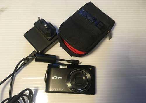 Цифровой фотоаппарат Nikon Coolpix S3200 16 Мп
