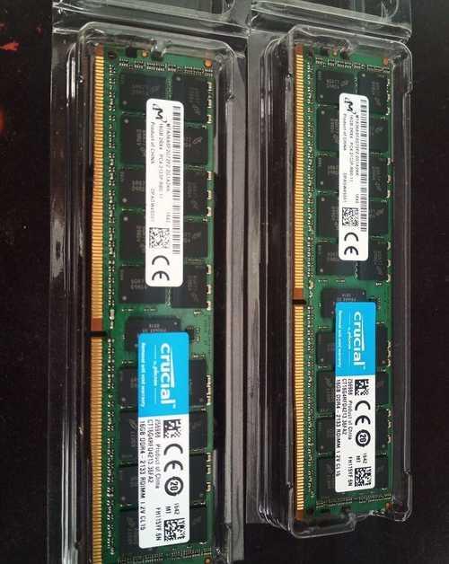 Модуль памяти DDR4 16GB Crucial CT16G4RFD4266