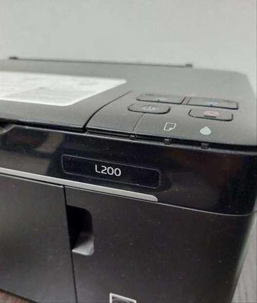 Принтер струйный цветной мфу Epson L200