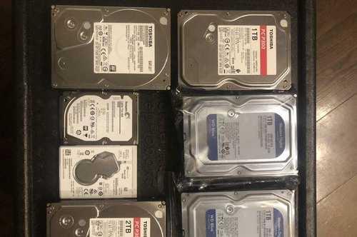 Жесткий диск 1 тб новый, HDD 1tb