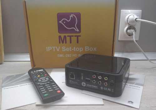 Тв приставка мтт IP TV Set-top Box SML-282