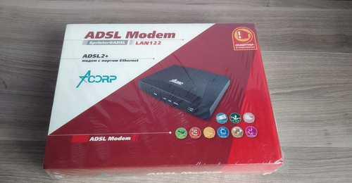 Adsl модем Acorp LAN122