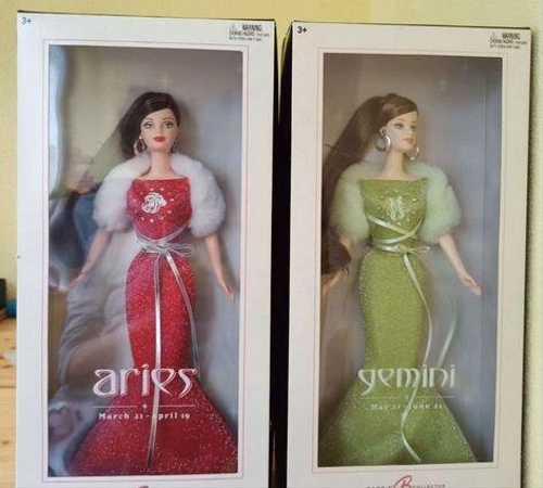 Барби Barbie zodiac Aries, Gemini