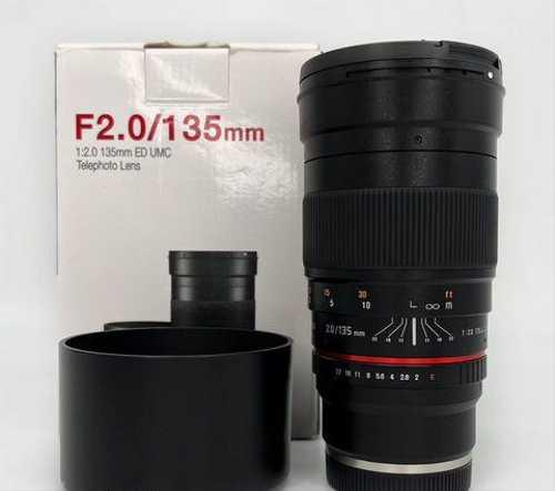 Samyang 135mm f/2.0 ED UMC Sony E