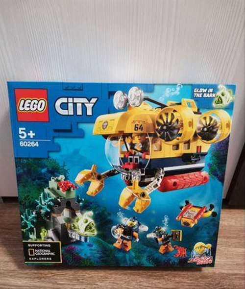 Конструктор lego City Oceans 60264 Океан: исследов