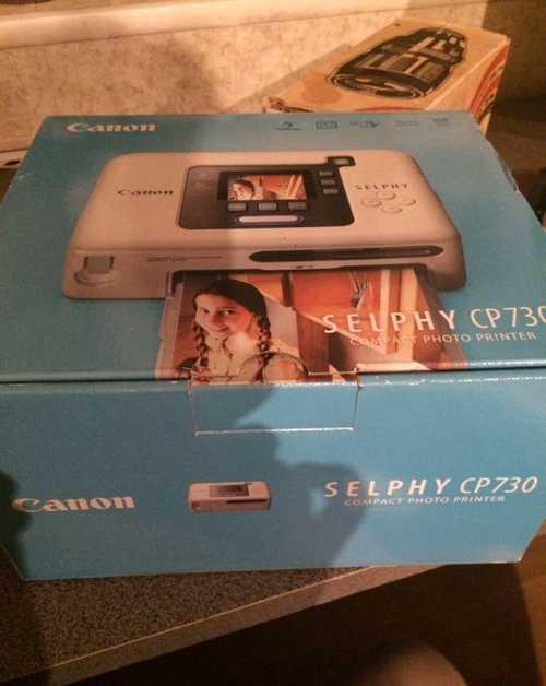 Фотопринтер Canon Selphy CP730