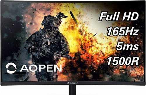 Игровой Безрамочный 27" 165 Герц AOpen 27HC5R