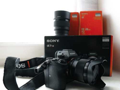 Sony a7Riii + sony 28mm f 2.0 + sony 50mm f 1.8