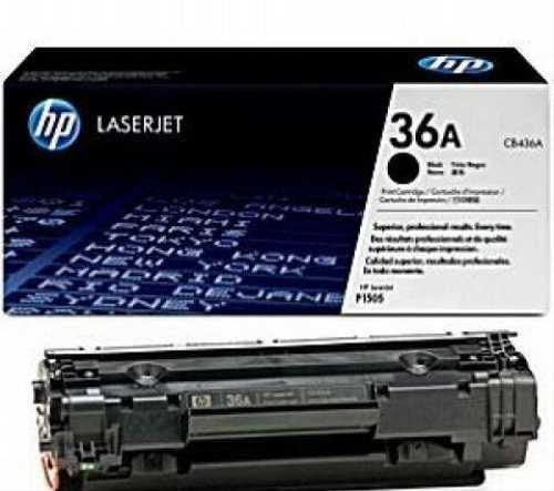 Картридж HP CB436A Оригинал