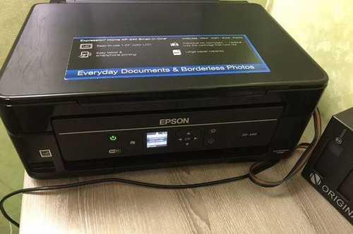 Принтер (мфу) Epson XP340 с снпч