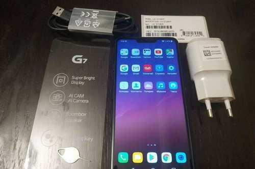 LG G7 ThinQ 6,1 3120x1440 2.8ггц идеал. сост