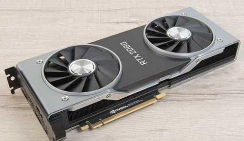 Игровая видеокарта RTX 2080 8gb FE