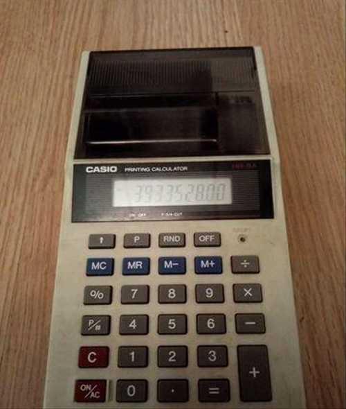Калькулятор casio HR-8A