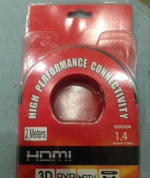 Кабель hdmi 2метра