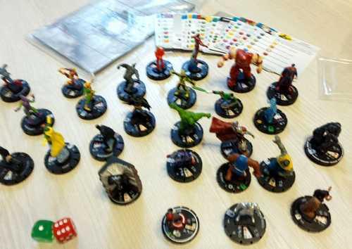 Настольная игра c миниатюрами Marvel Heroclix