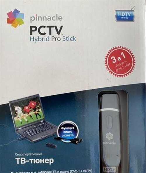 Тв тюнер Pinnacle pctv Hybrid Pro Stick