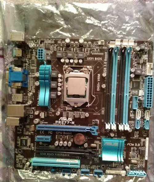 Связка Asus P8Z77-M, i7-3770, 16gb