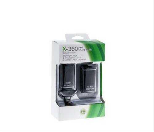 Х-BOX 360 Набор 5-in-1 "Play & Charge Kit" Black