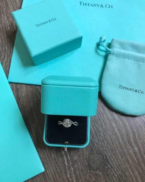 Серебряное кольцо Tiffany soleste бесконечность