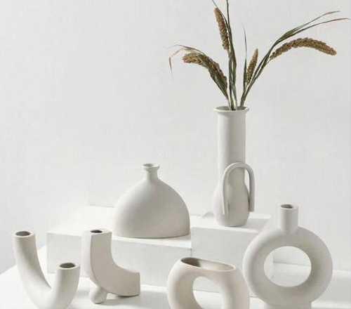 Декоративные керамические вазы