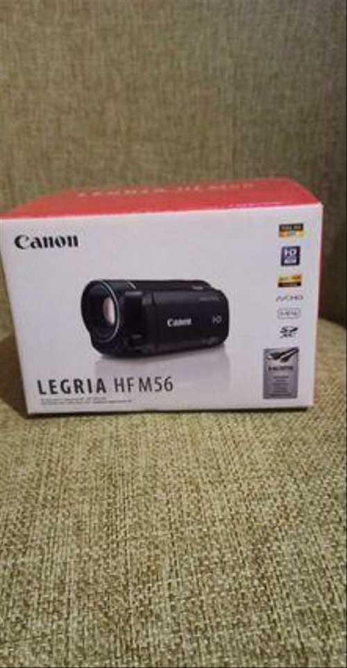 Видеокамера canon legria hf m56