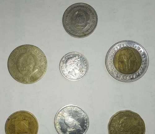 Набор монет разных стран (Сомали,Мексика, Египет
