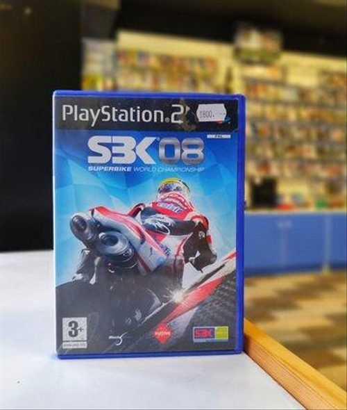 SBK 08 PlayStation 2 б.у
