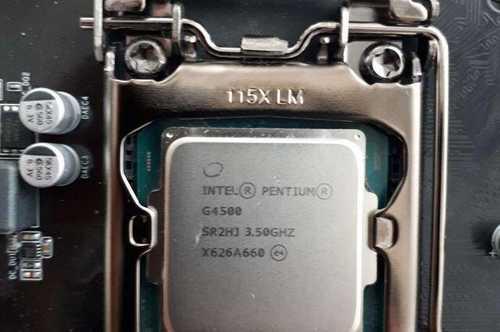 Процессор Intel pentium G4500