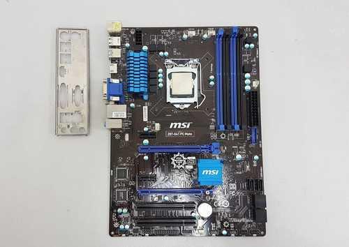 Комплект MB MSI Z87 s1150 + Core i5-4670