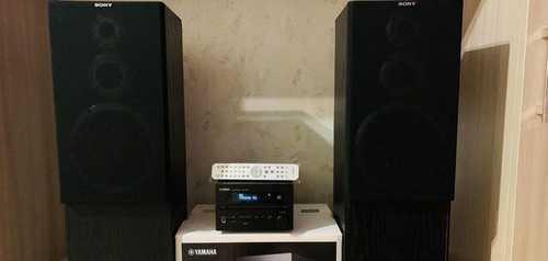 Ресивер Yamaha + Sony акустика